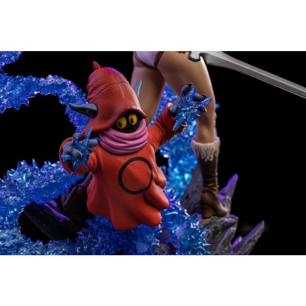 Iron Studios Masters of the Universe - Teela & Orko Statue Deluxe Art ...