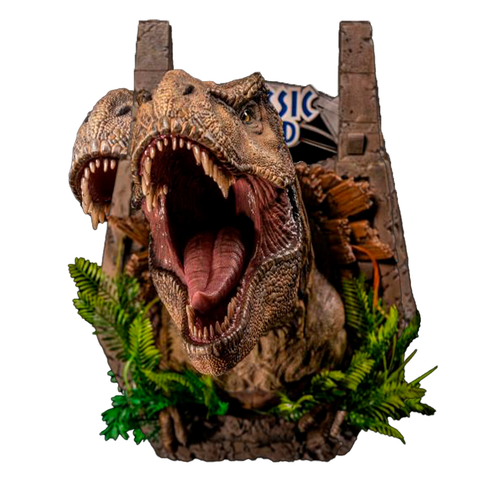 Infinity Studio Jurassic World Dominion - Tyrannosaurus Rex Bust Wall ...