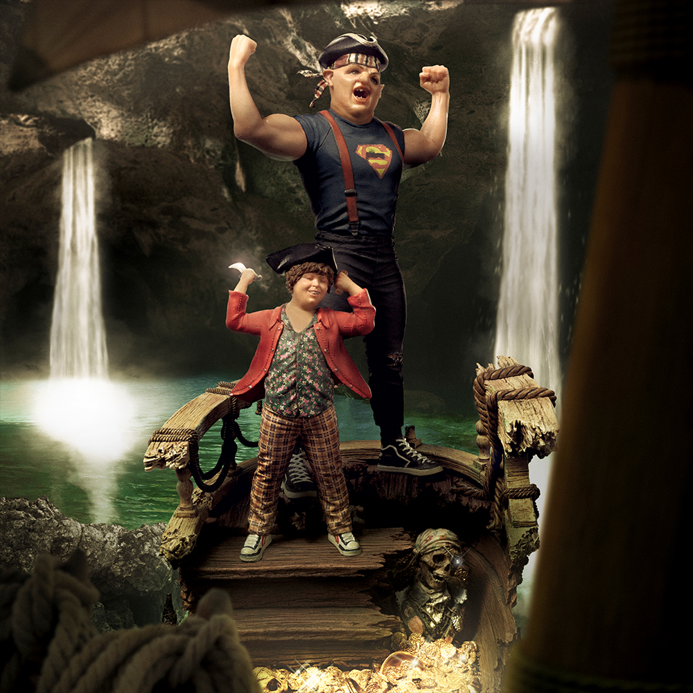 Iron Studios Los Goonies - Sloth y Chunk Estatua Deluxe Art Escala 1/10