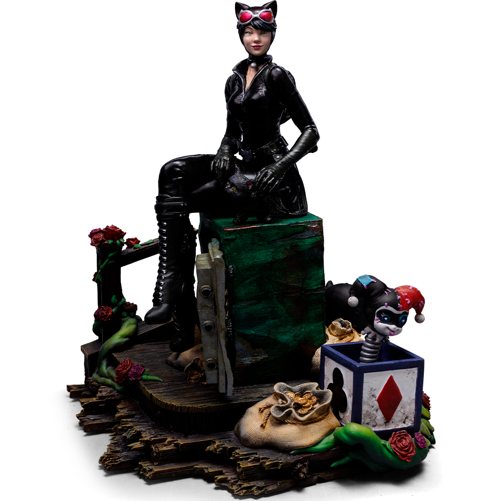 Iron Studios Gotham City Sirens - Catwoman Deluxe Art Scale 1/10