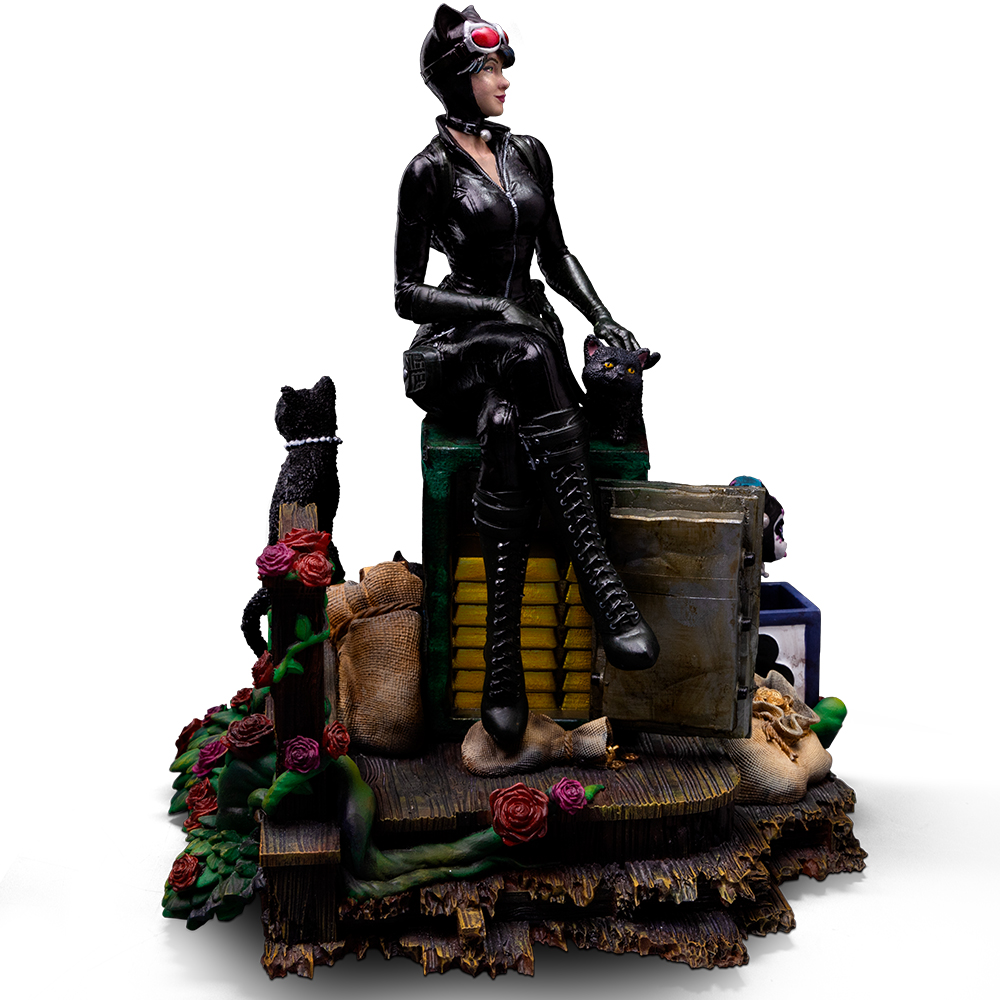 Iron Studios Gotham City Sirens - Catwoman Deluxe Art Scale 1/10