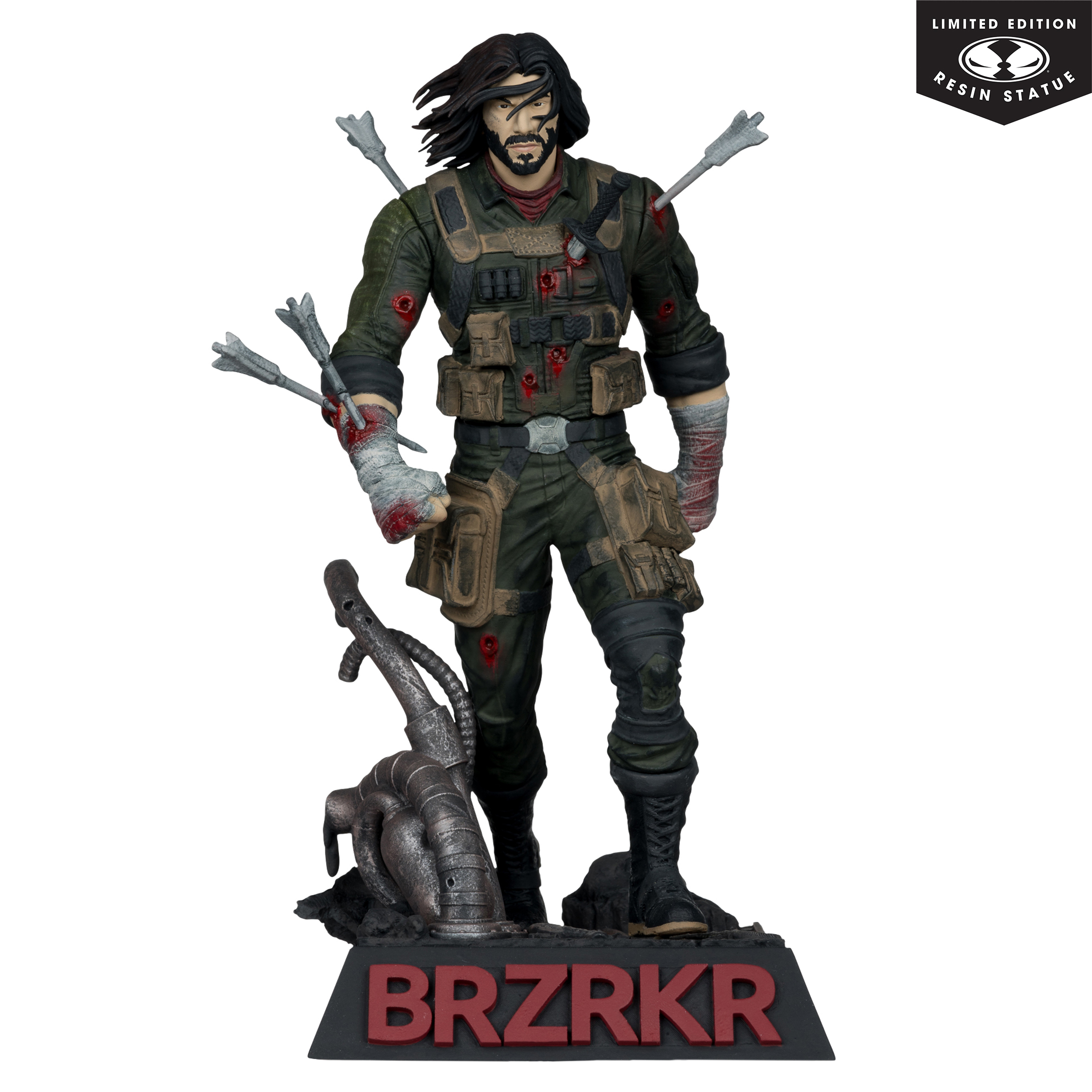 BRZRKR B 1:10th Scale Resin Statue Limited Edition McFarlane Toys