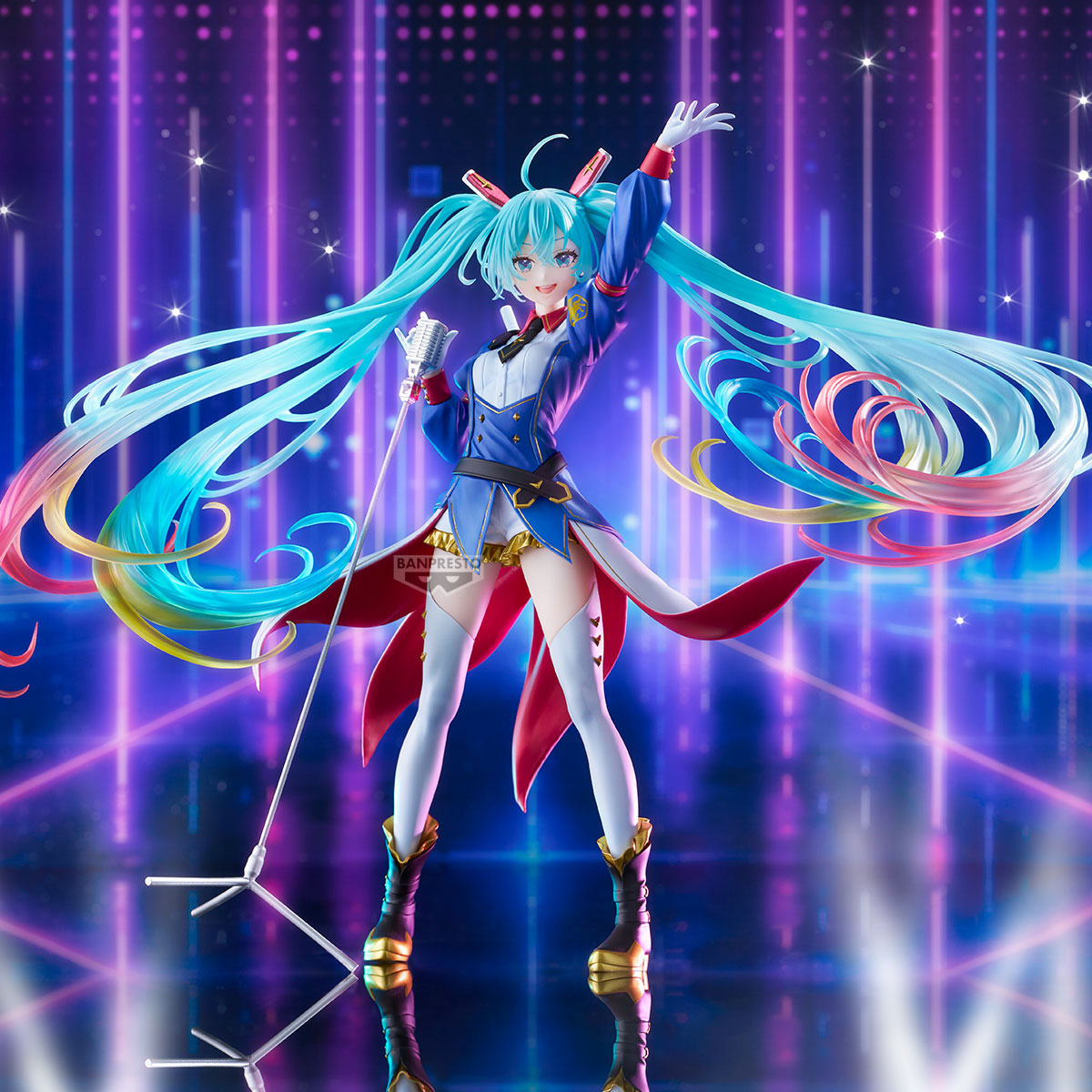 Gundam 45Th x Hatsune Miku Banpresto Evolve-Gundam Collaboration-Figure