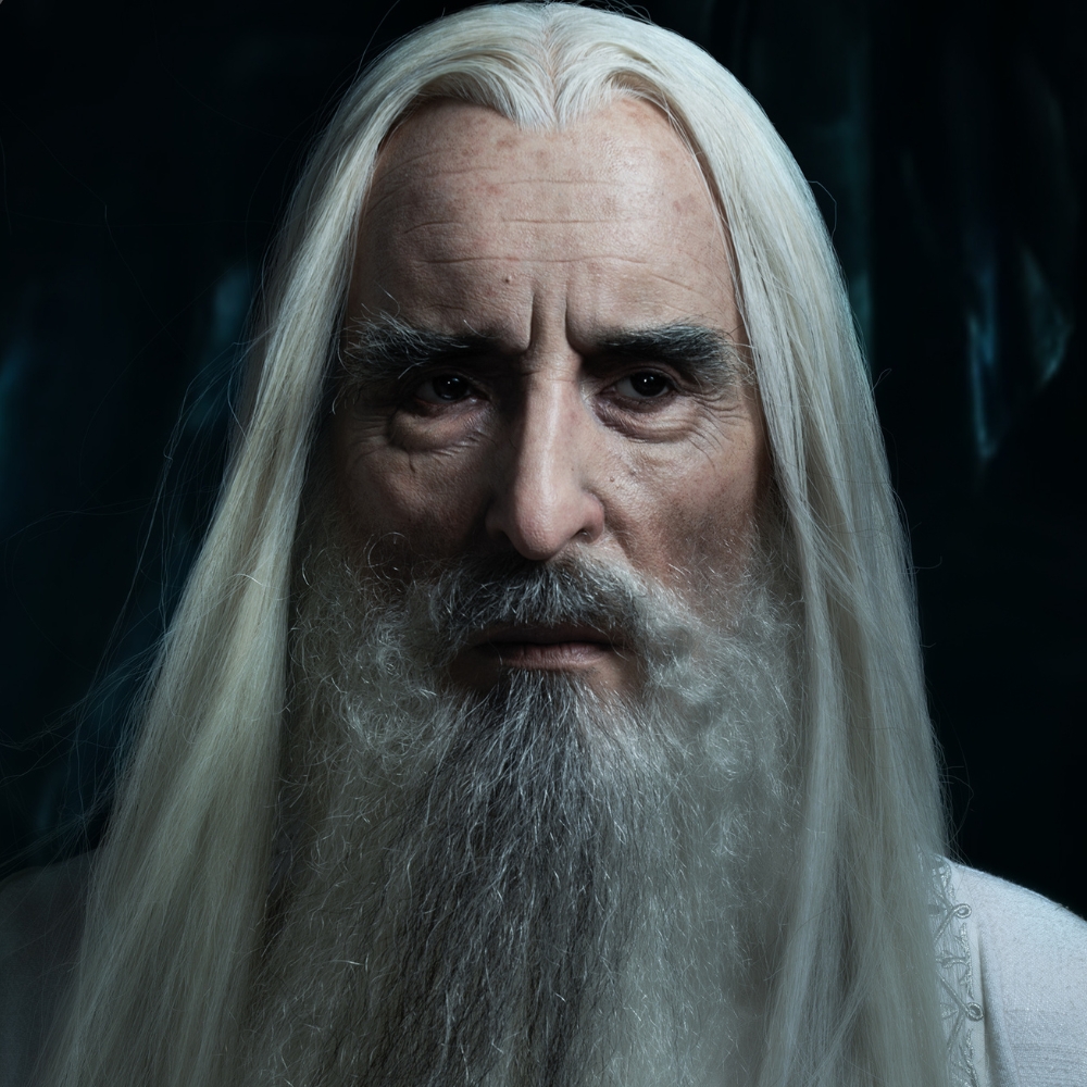 Infinity Studio x Juxta Films The Lord of the Rings Saruman 1/1 Life ...