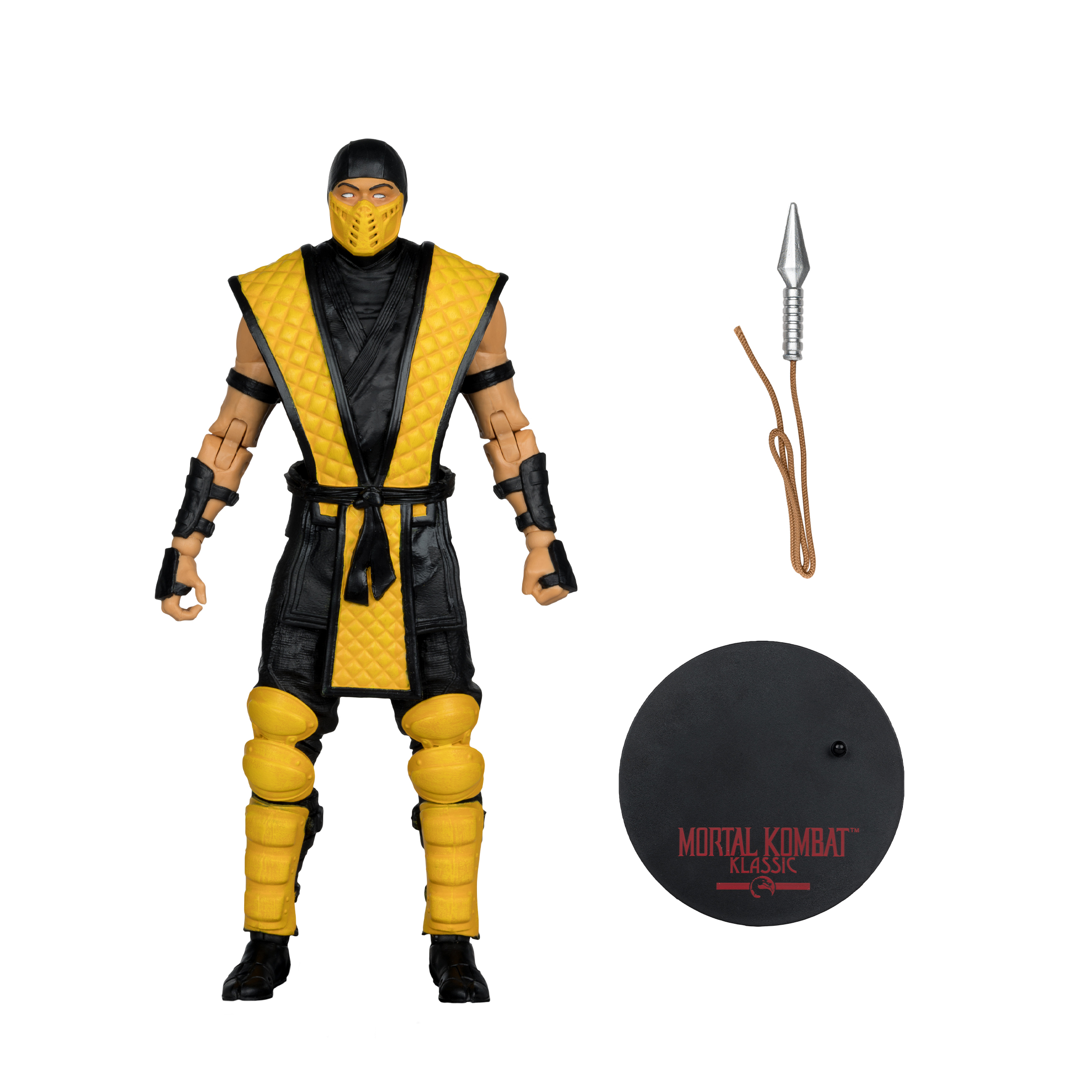 Mortal Kombat Klassic Scorpion 7-calowa figurka akcji McFarlane Toys