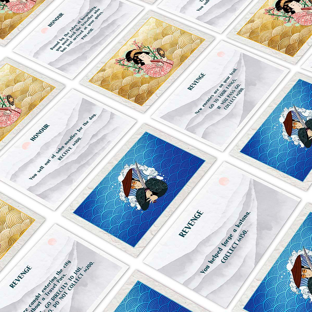 Winning Moves -Monopoly Blue Eye Samurai English