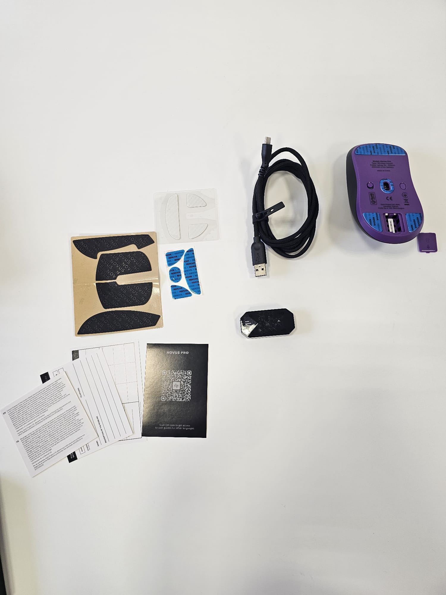 OUTLET Dark Project Novus Pro Wireless Mouse, Blackberry