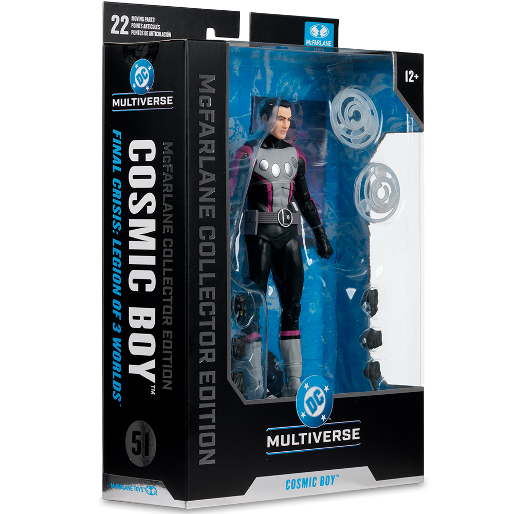 DC Multiverse Cosmic Boy (Final Crisis) 7in Action Figure McFarlane ...