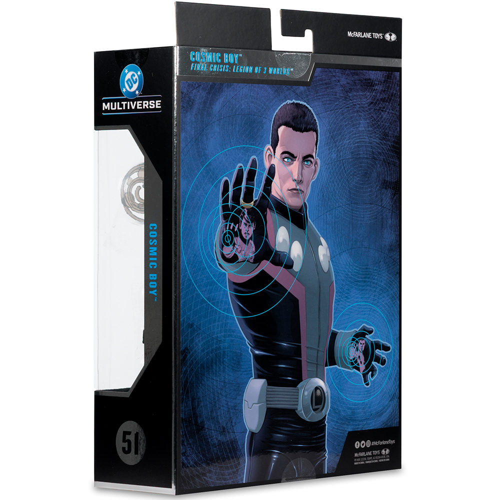 DC Multiverse Cosmic Boy (Final Crisis) 7in Action Figure McFarlane ...