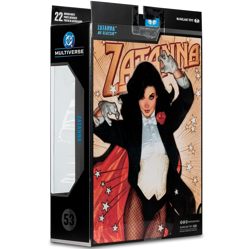 DC Multiverse Zatanna (DC Classic) 7in Action Figure with Detective ...