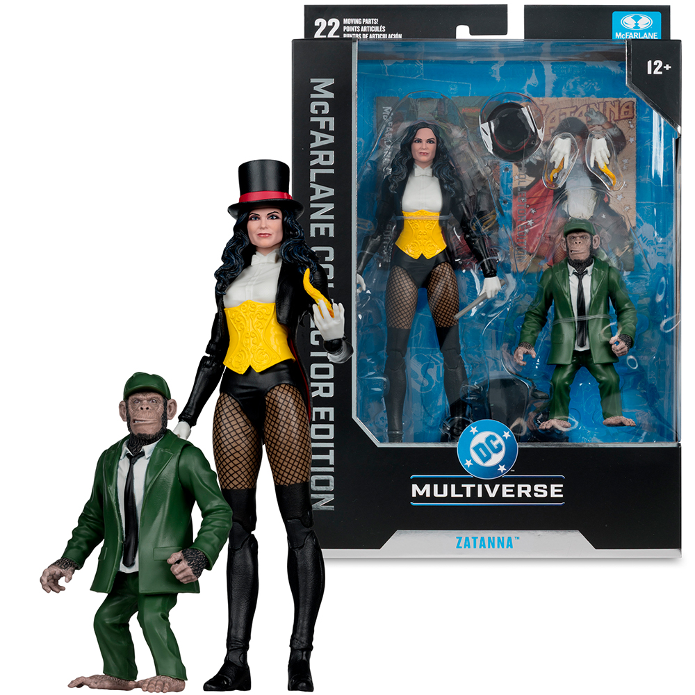DC Multiverse Zatanna (DC Classic) 7in Action Figure with Detective ...